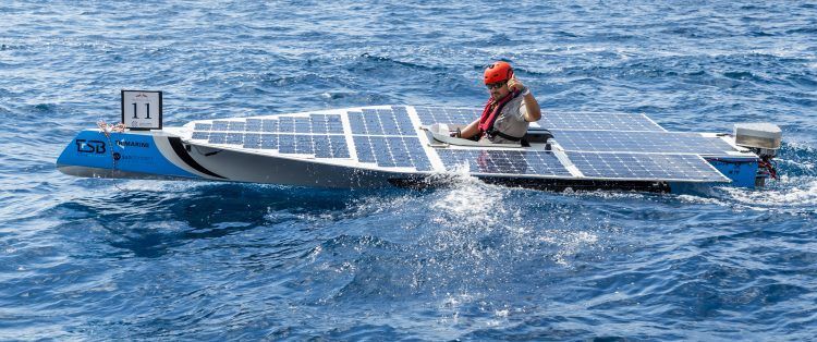 Técnico Solar Boat, un joven proyecto de barcos solares de competición
